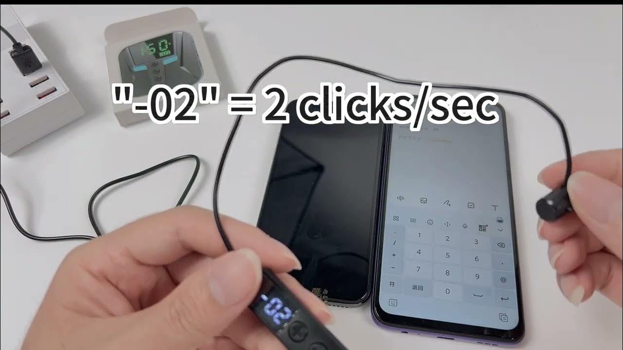 Mobile Auto Clicker Tutorial | Plug-and-Play, No Software Required ...