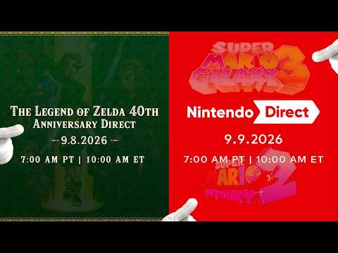 DUE Nintendo Direct in DUE GIORNI: non siete pronti...