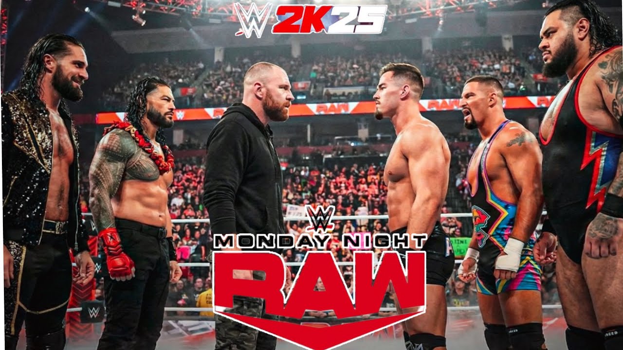 ROMAN Reigns & SETH rollins & John moxly Vs Vision 10 DEC 2025 - YouTube