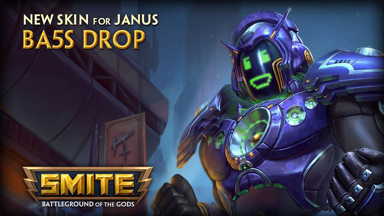 SMITE New Skin for Janus - Ba5s Drop - YouTube