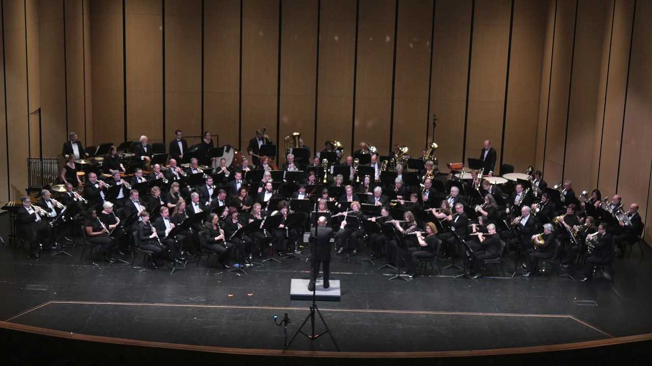 Austin Symphonic Band Performing Blue Streak by Clifton Jameson Jones ...