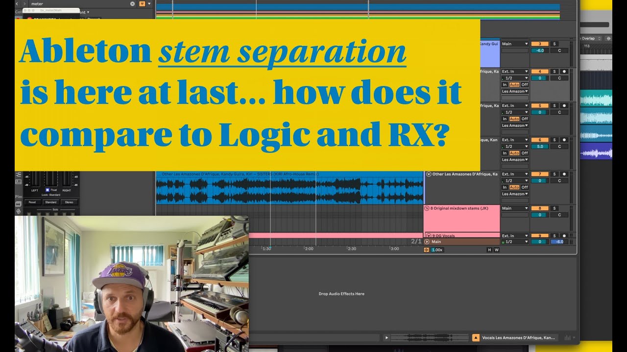 Ableton’s New Stem Separation - How It Compares to Logic & RX (Deep ...