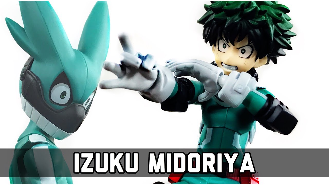 Figma 323 My Hero Academia Izuku Midoriya DEKU Action Figure Review Max ...