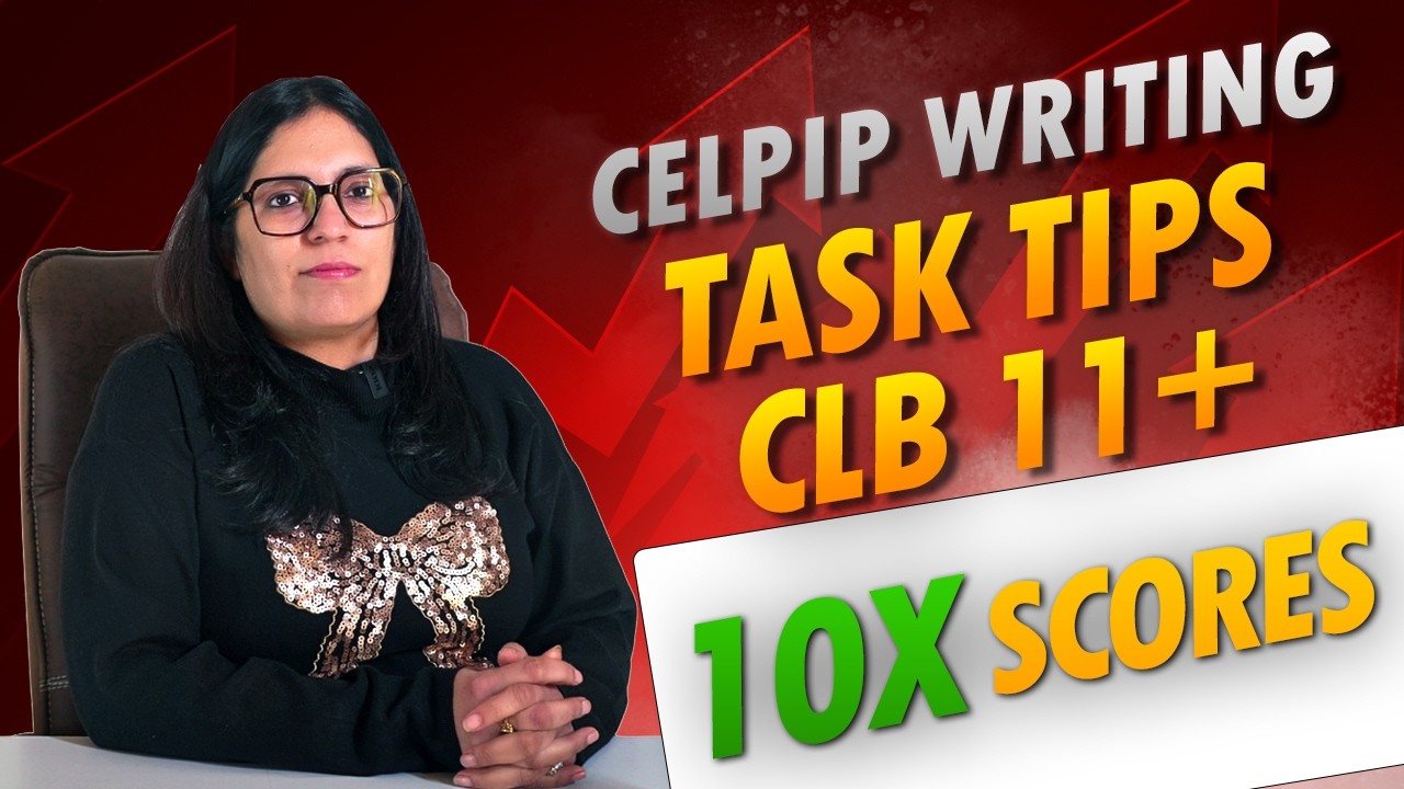 CELPIP Writing Task 1 Masterclass | Guaranteed High Score Strategy ...