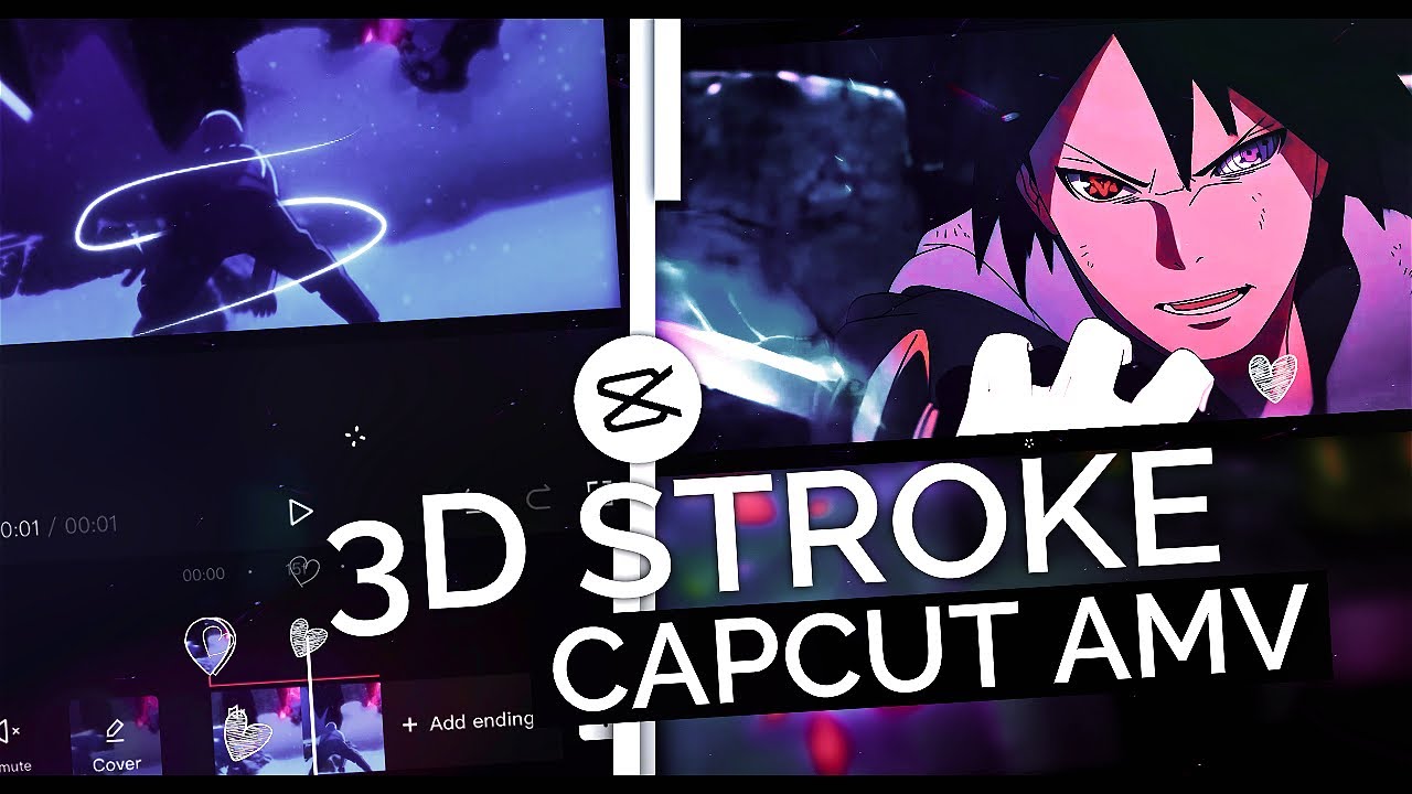 3D Stroke Animation Like Script / After Effect || CapCut AMV Tutorial - YouTube