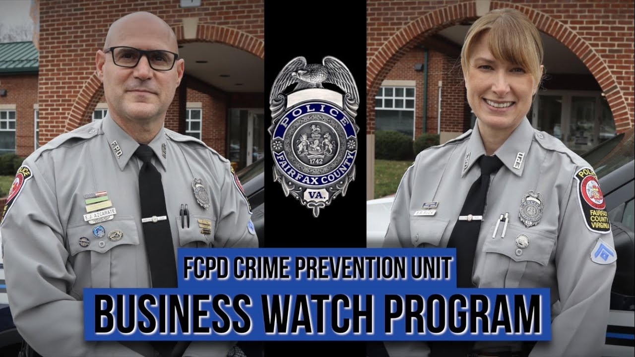FCPD Crime Prevention Unit: Business Watch Program - YouTube