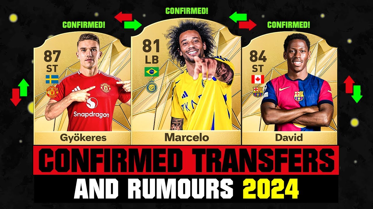 FIFA 25 | NEW CONFIRMED TRANSFERS & RUMOURS! 🤪🔥 ft. Marcelo, Gyokeres ...