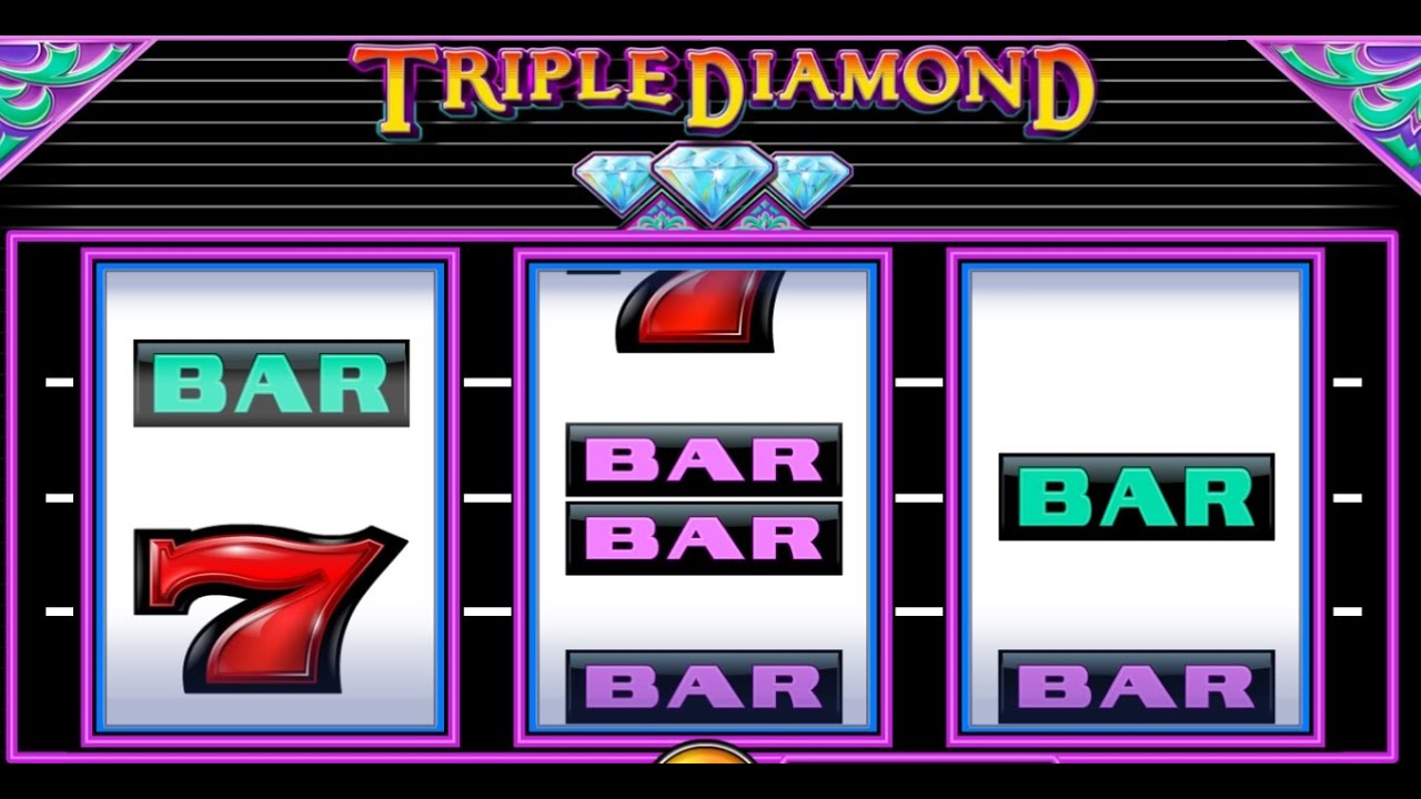 Triple diamond slot online - YouTube