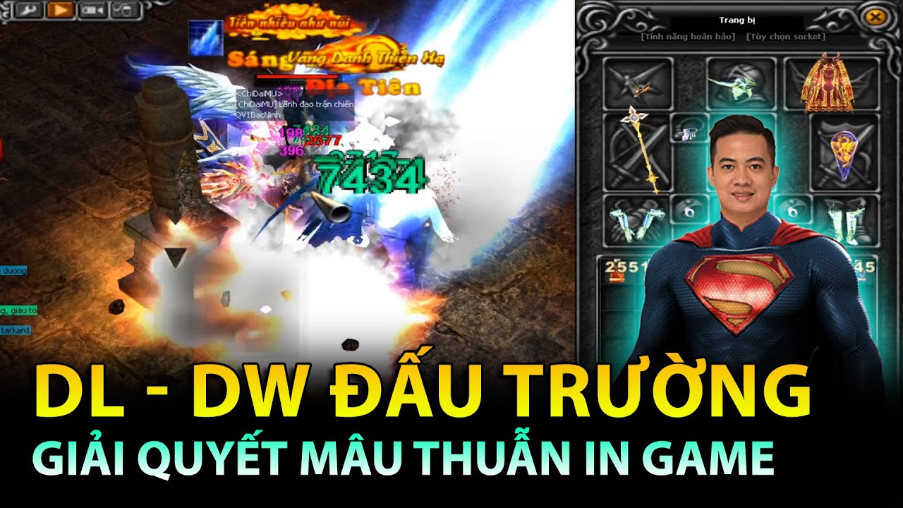 Em Yếu Nhưng Em Rất Nhây - DL vs DW Mu Online - Lê Minh Hài - YouTube