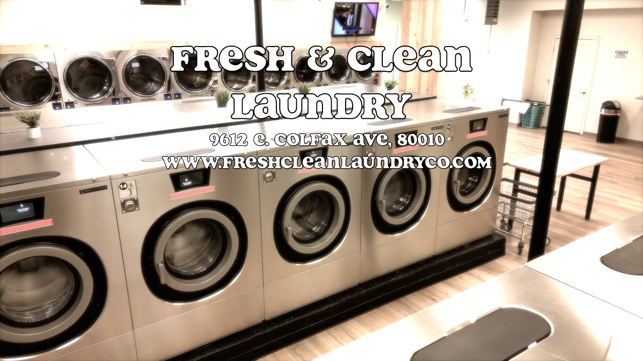 Fresh & Clean Laundry Co, The Best Laundromat In Town! - YouTube