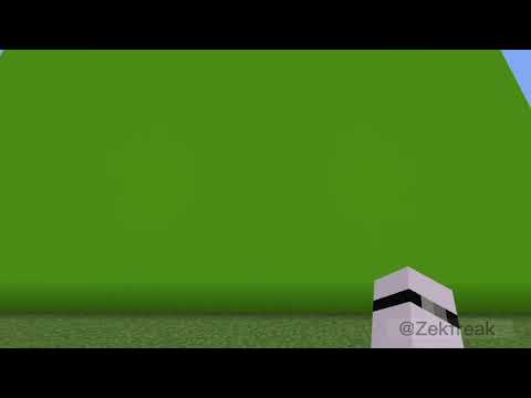 Minecraft green screen - YouTube