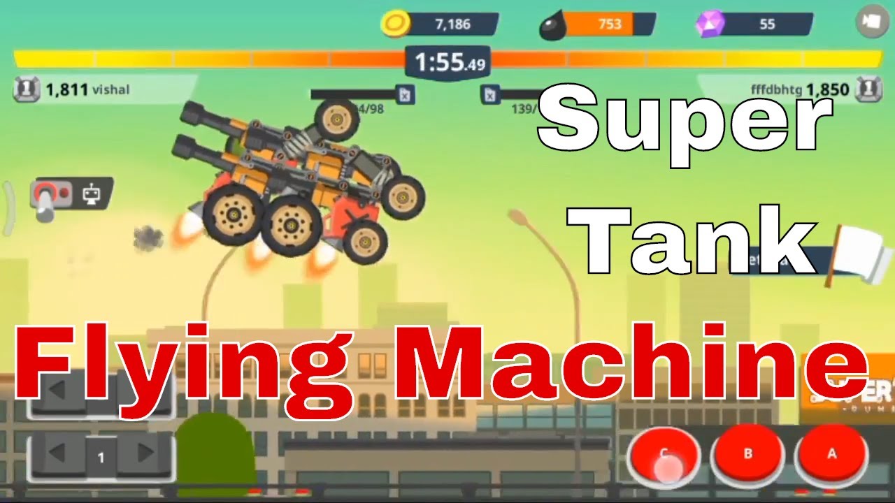Super Tank Rumble | Flying Machine | In Action - YouTube