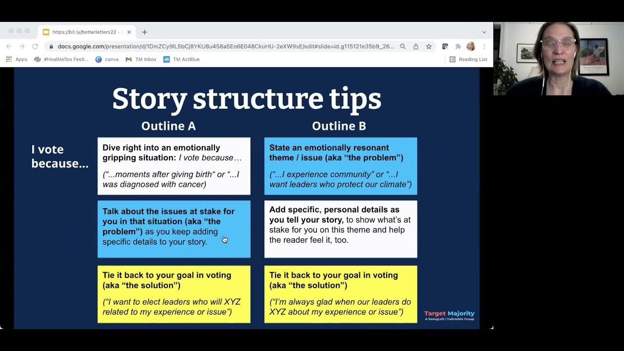 Write Better Vote Forward Letters--with a Personal Story - YouTube