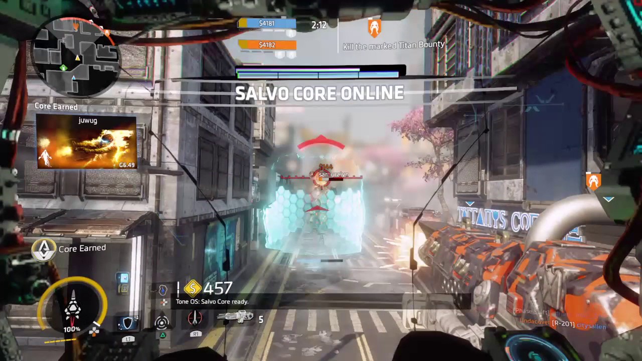 How to deal with particle wall in titanfall 2 - YouTube