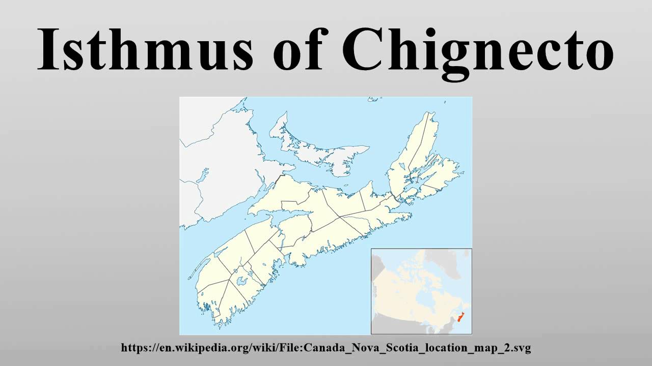 Isthmus of Chignecto - YouTube