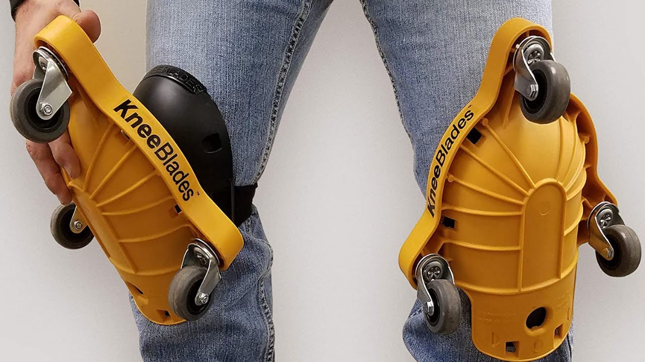 KNEEBLADES ROLLING KNEE PADS REVIEW 2021. - YouTube