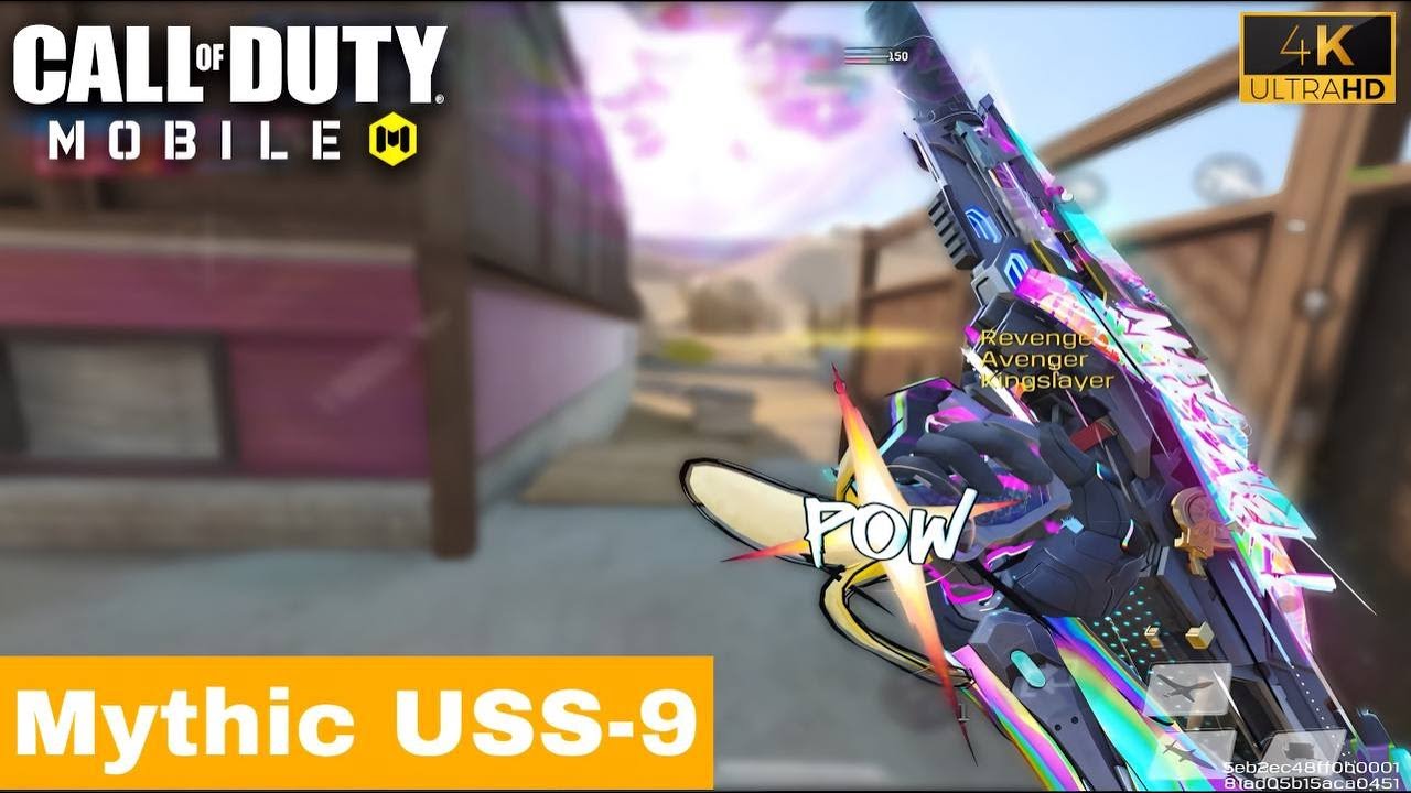 *CODMobile* New Mythic USS-9 HD gameplay with Mythic Siren - YouTube