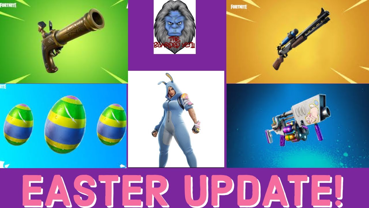 Checking out The New Fortnite Easter Update!! 18+ Code Beardedyetii #EpicPartner - YouTube