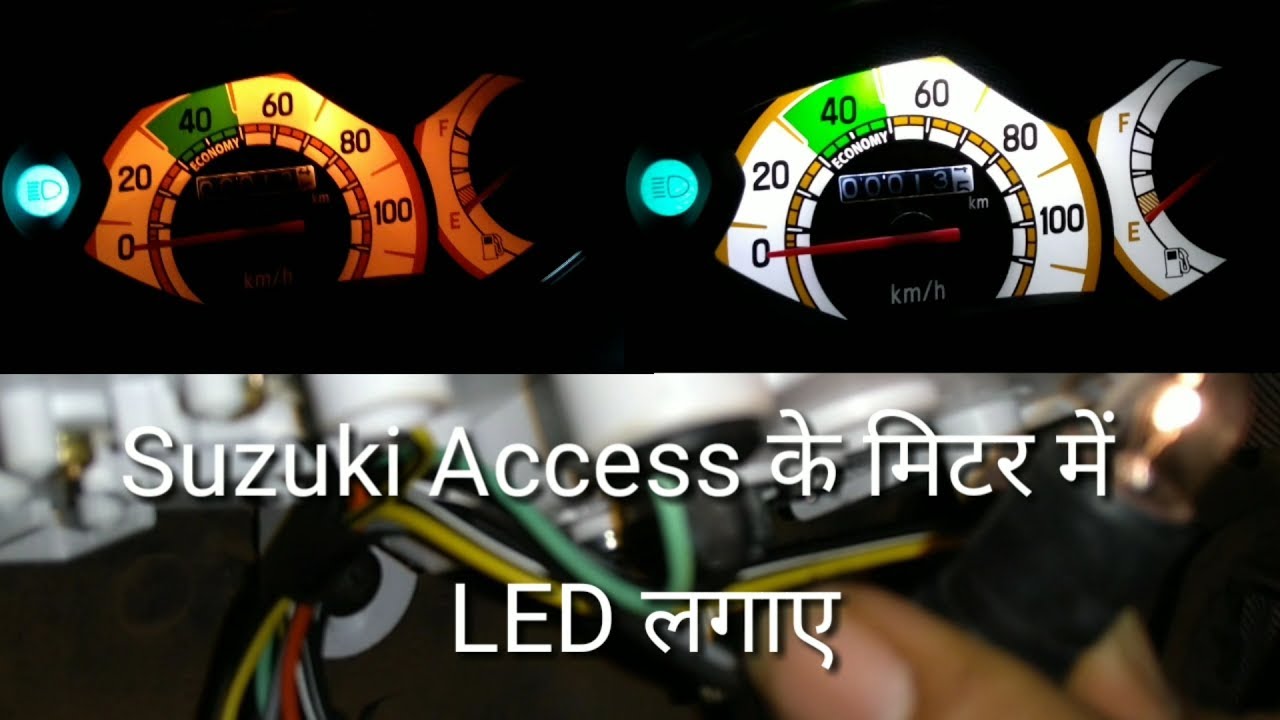 Speedometer LED backlight Update - YouTube