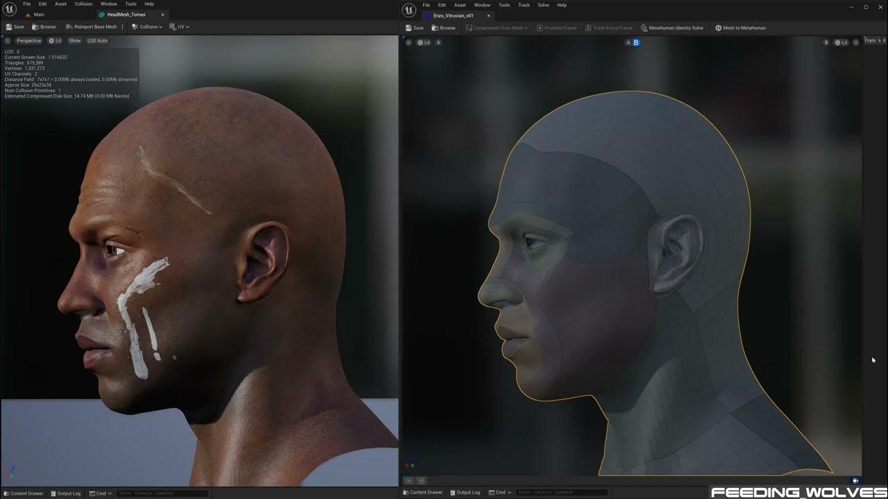 Unreal Engine 5 | Создание Энзо. Часть 1. Плагин Mesh to Metahuman - YouTube