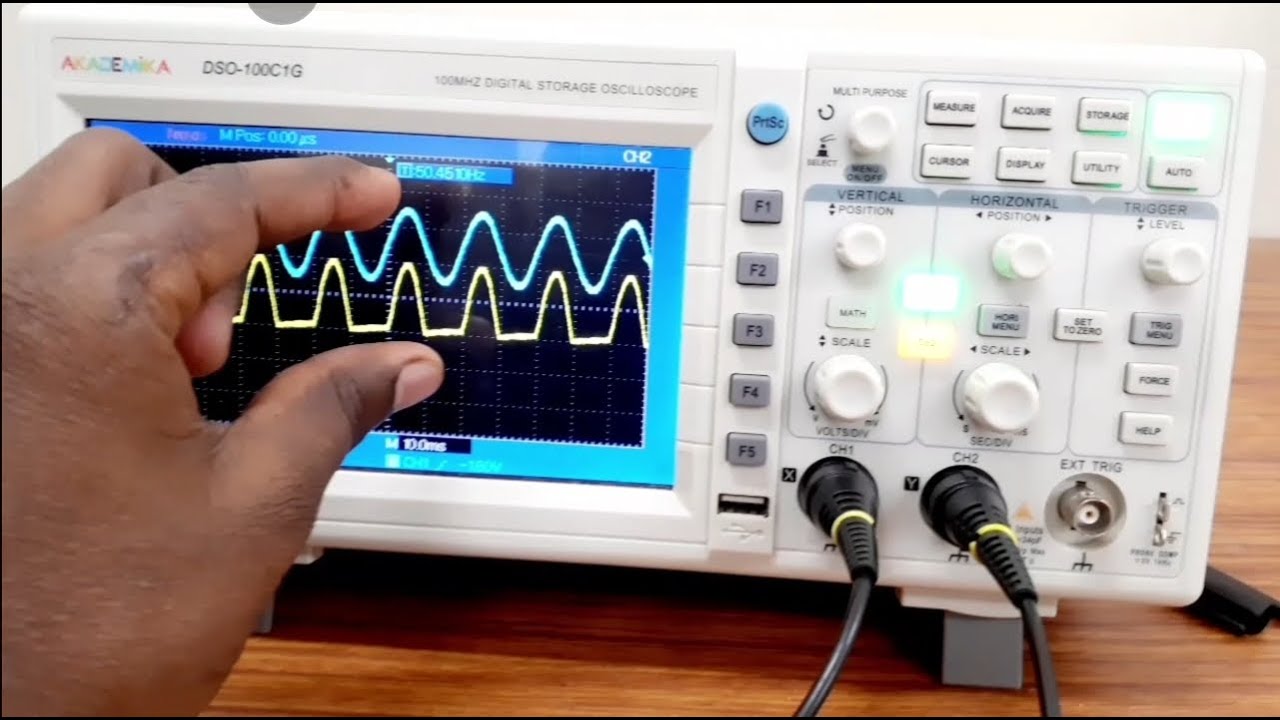half wave rectifier practical | rectifier practical in hindi |Rajkiya Engineering College ...
