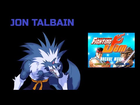 Jon Talbain Arcade- Capcom Fighting Jam/Evolution MUGEN - YouTube