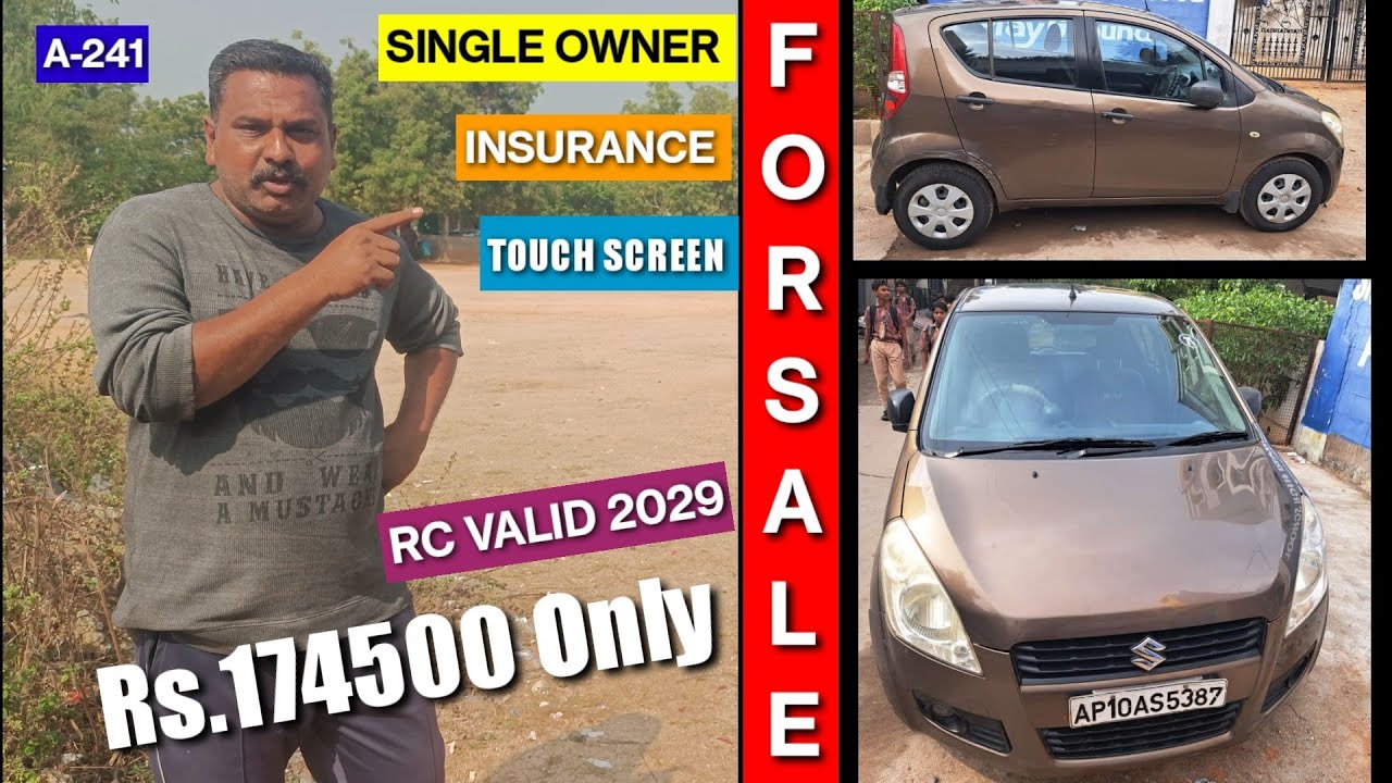 అమ్మకానికి 2009 MARUTI RITZ VXI | SINGLE OWNER | TOUCH SCREEN ...