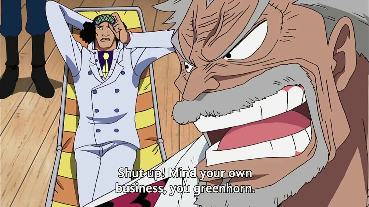 Garp Attacks Luffy By His Power, Okiji Talk With Garp (English Sub ...