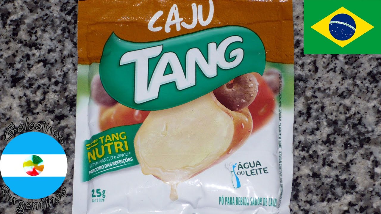 Tang Cajú Agua o Leche Jugo Bebida en Polvo (Brasil 🇧🇷) - Cashew ...