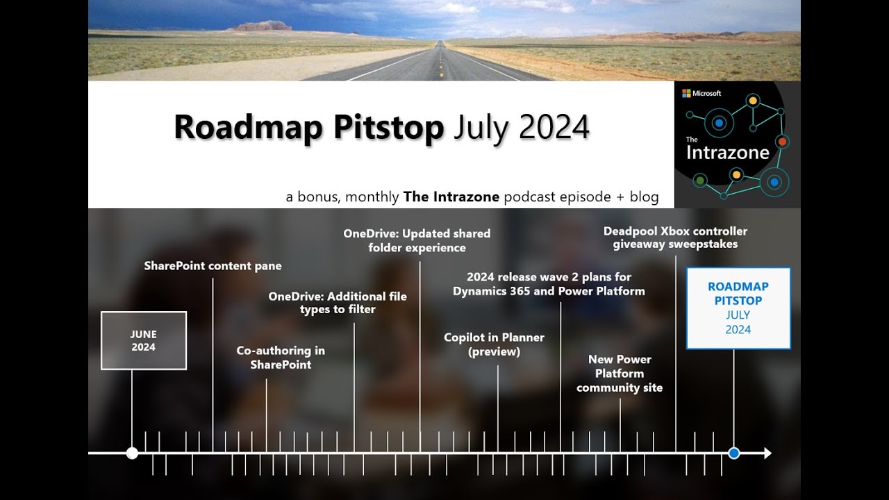 SharePoint roadmap pitstop: July 2024 - YouTube