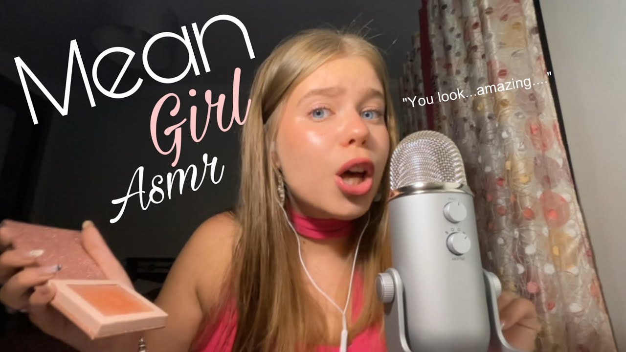 ASMR MEAN GIRL does your makeup for prom! - YouTube