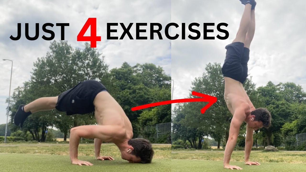 HOW I Learned The Handstand Press with JUST 4 Exercises..! - YouTube