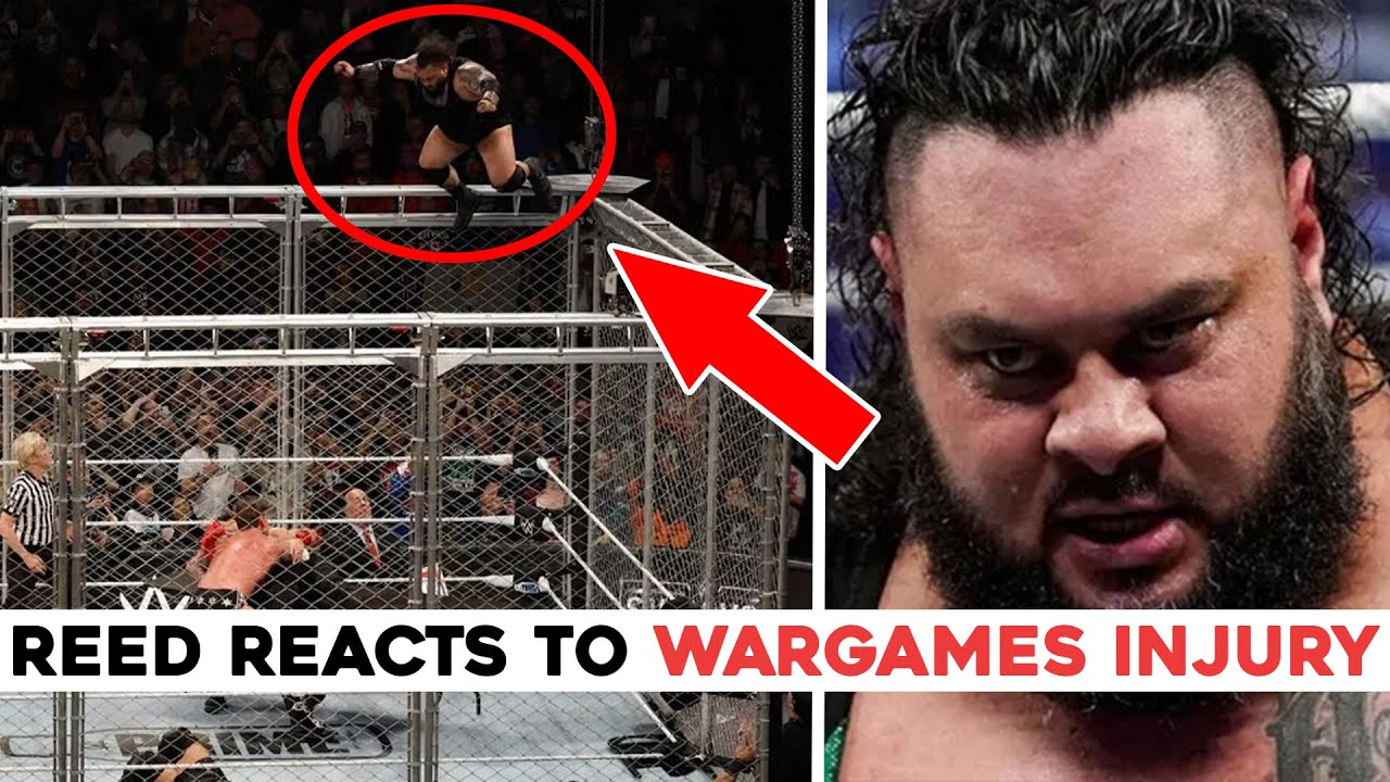 BRONSON REED REACTS TO HIS WARGAMES INJURY! - YouTube