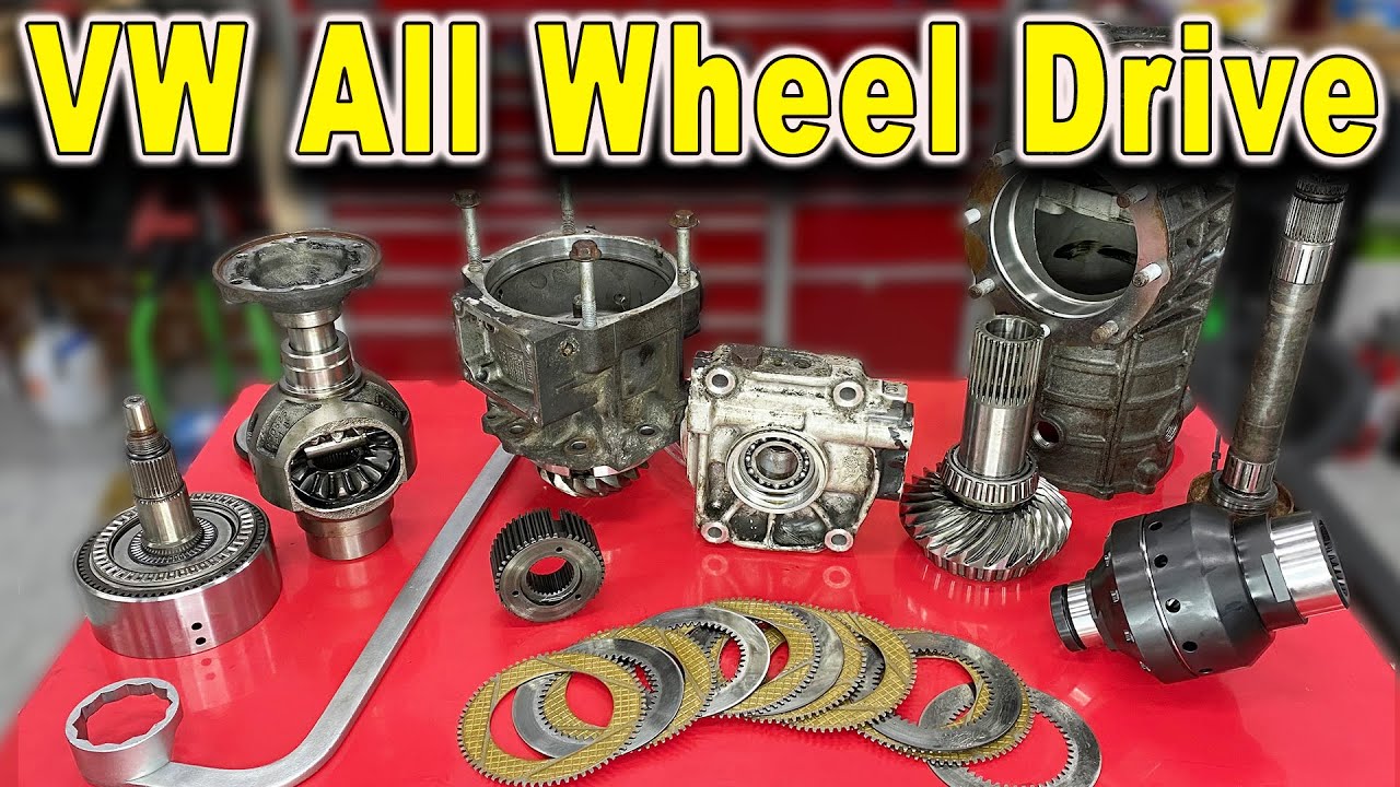 How Haldex (AWD) All Wheel Drive Works ~ Teardown and inspection - YouTube
