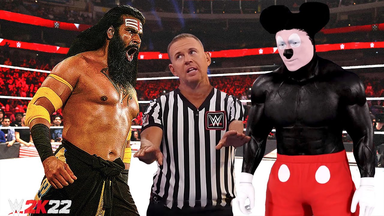 Veer Mahaan vs Monster Mouse | WWE 2K22 - YouTube
