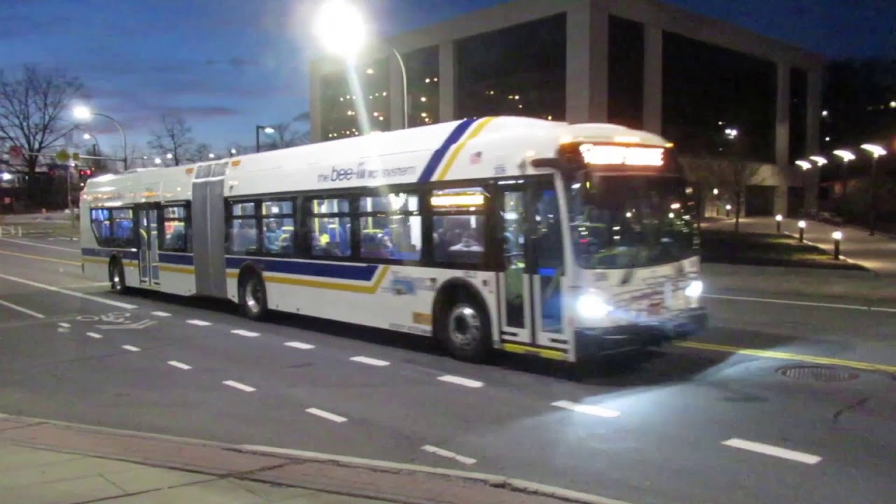 2018 New Flyer "Xcelsior" XDE60 306 on the 5 (Westchester Bee Line) at ...