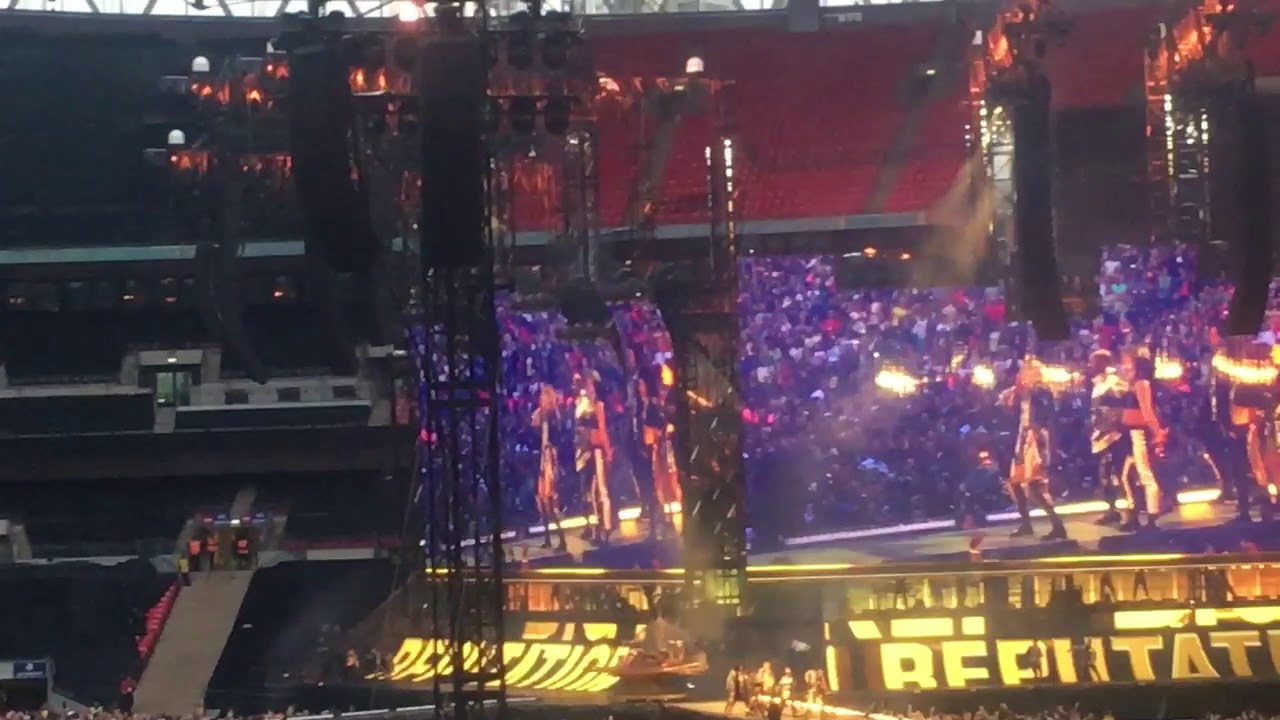 End Game - Taylor Swift - Reputation Tour Wembley Stadium London, UK ...