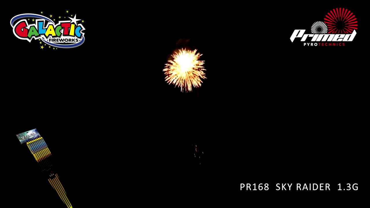 Sky Raider Rockets By Primed Pyrotechnics - From Galactic Fireworks ...