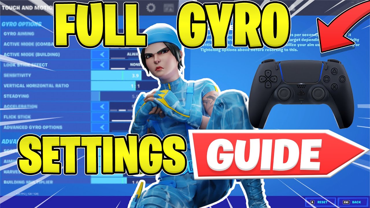 FULL GYRO CONTROLLER GUIDE | Building and Editing Tips | Best Settings ...