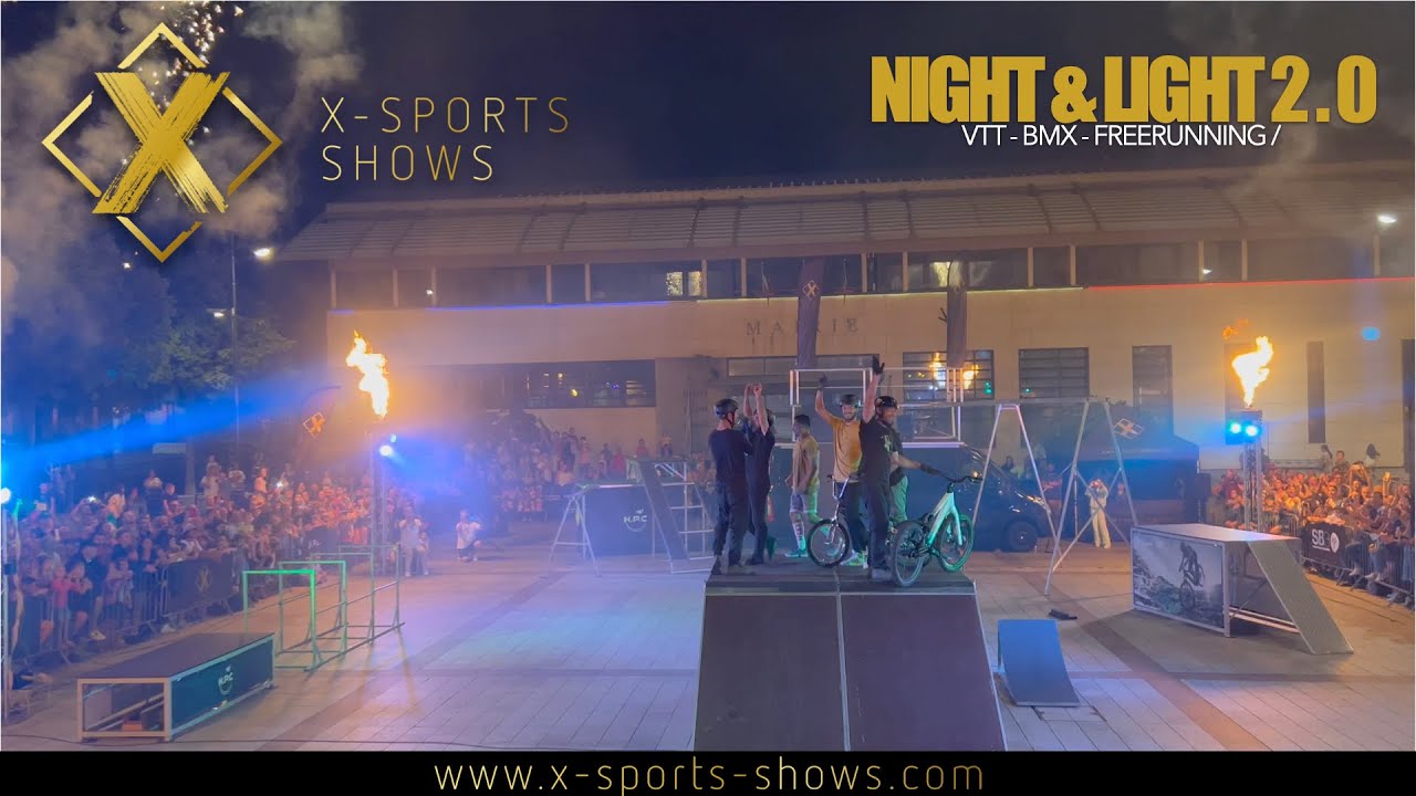 X-SPORTS SHOWS ⎮ SUPERNOVA (SHOW BMX & VTT 2024) - YouTube