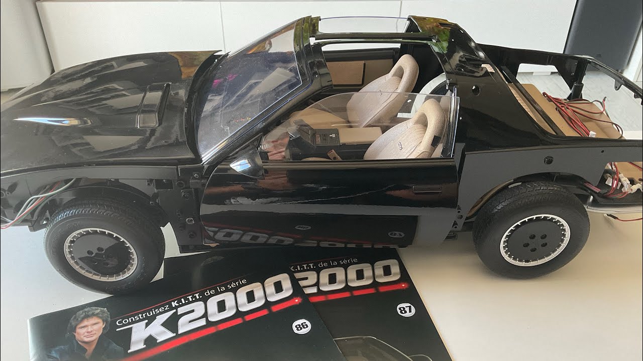 Construisez Kitt de K2000 épisode 86 et 87!!! Aile gauche et lunette ...