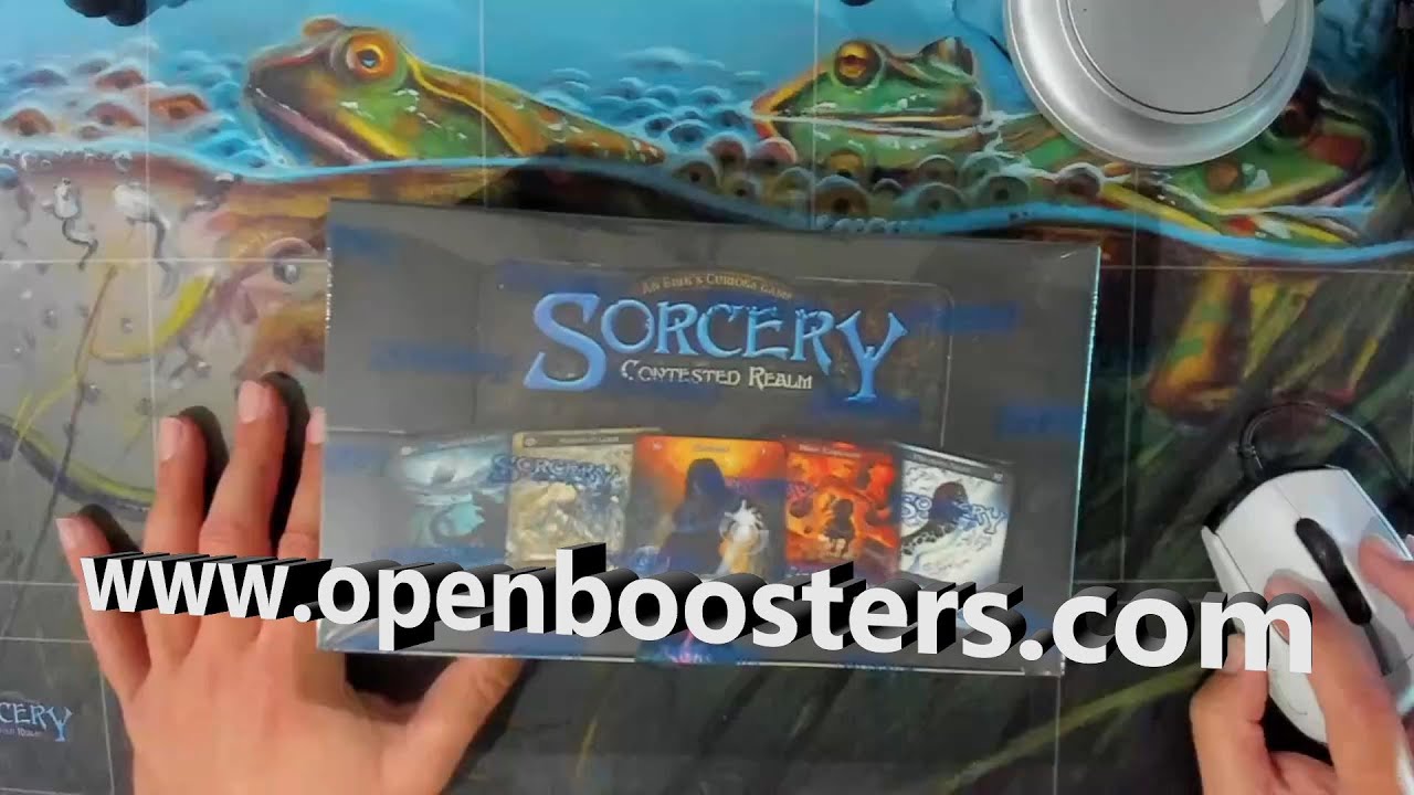 Whole Sorcery Contested Realm Alpha Box ! Epic Box opening! - YouTube
