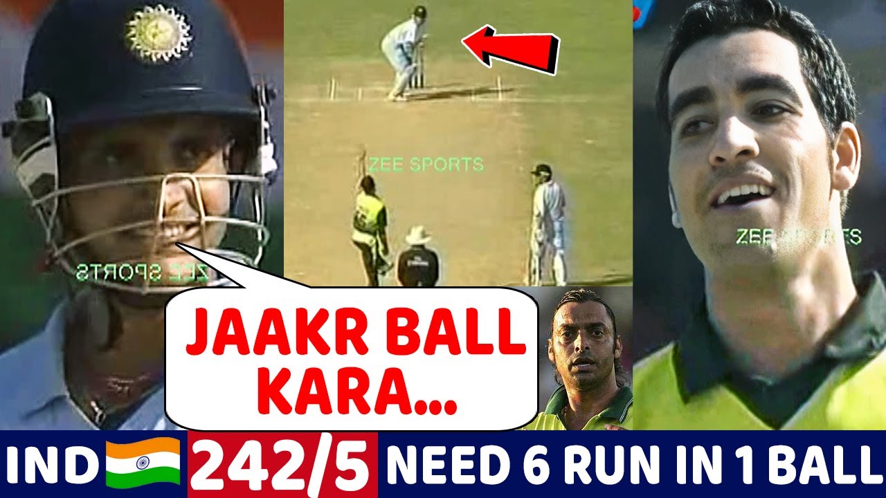 GANGULY Destroy UMAR GUL Hit 40 Runs (14) BALL ODI 2007 | IND VS PAKISTAN | MOST SHOCKING FIGHT ...