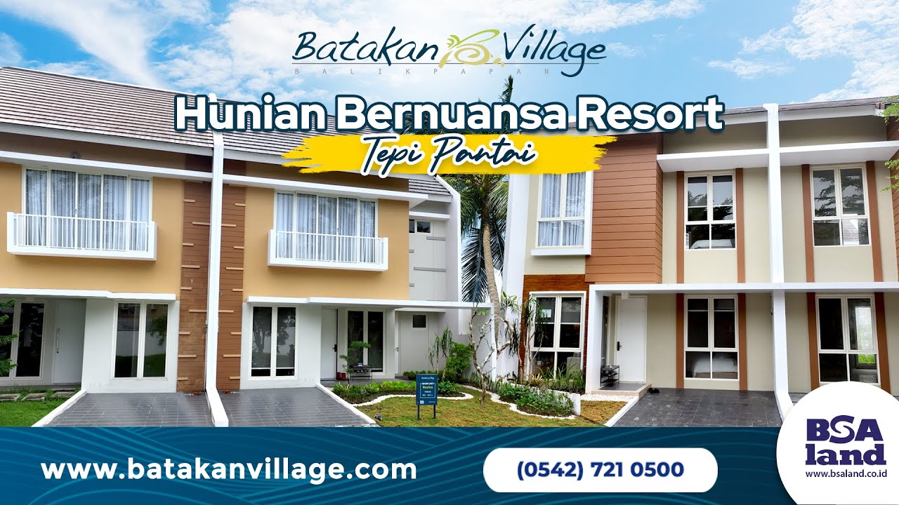 Hunian Bernuansa Resort Tepi Pantai - Batakan Village - YouTube