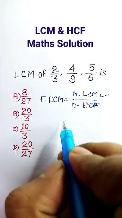LCM Math Tricks| LCM HCF Shortcuts| Ratio Proportion| Math for SSC CGL GD CHSL| #shorts - YouTube