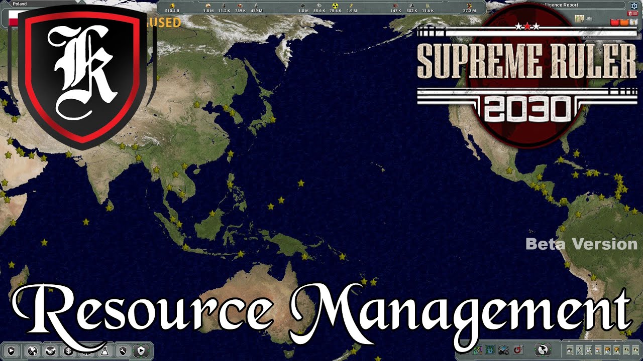Supreme Ruler 2030 Supply Chain & Resource Allocation - YouTube