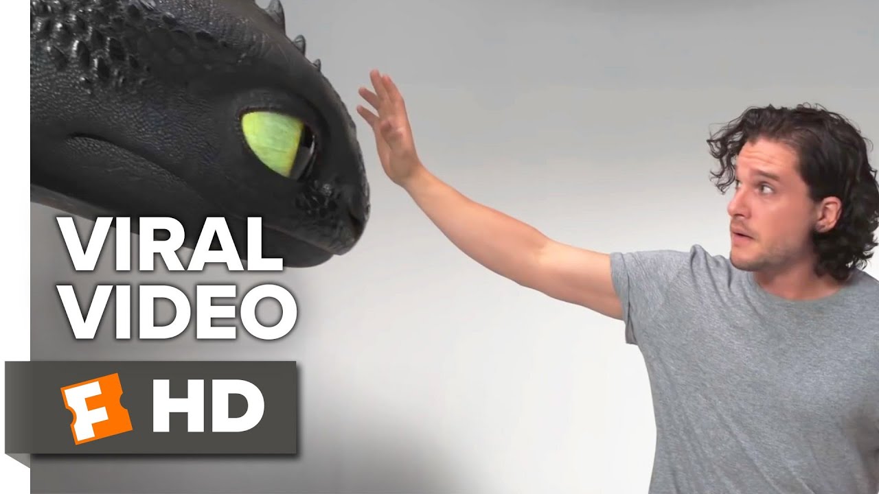 Kit Harington Auditions with Toothless (2019) | Movieclips Coming Soon ...