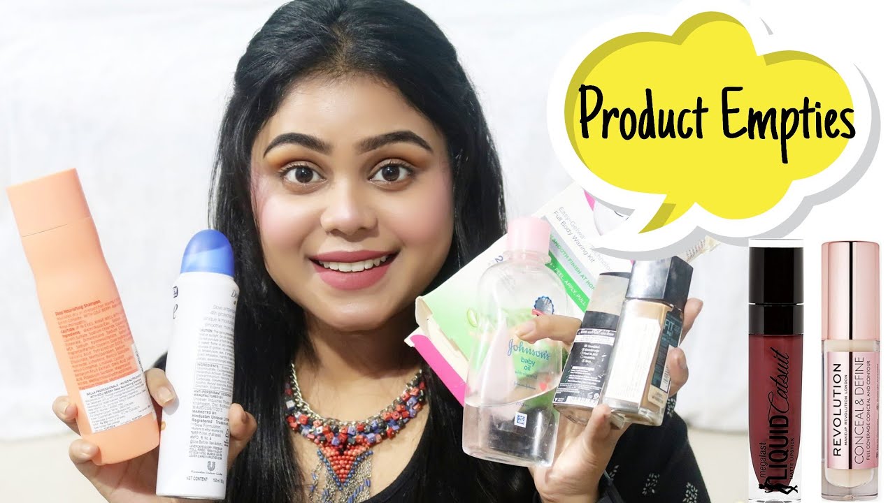 Product Empties!!Makeup And Skincare Product Empties - YouTube
