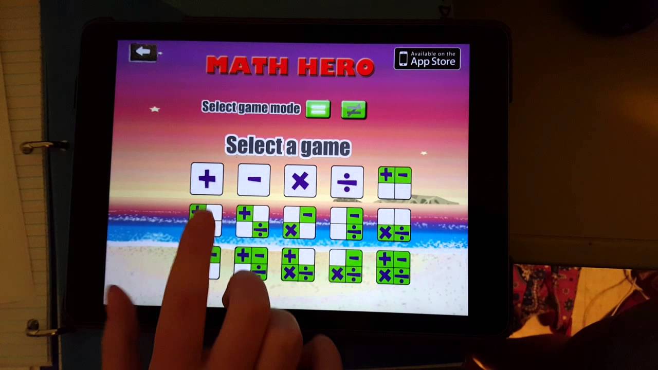 Math hero app - YouTube