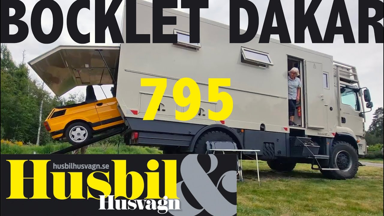 Otroligt! Personbil inuti 4x4 survival husbil! - YouTube